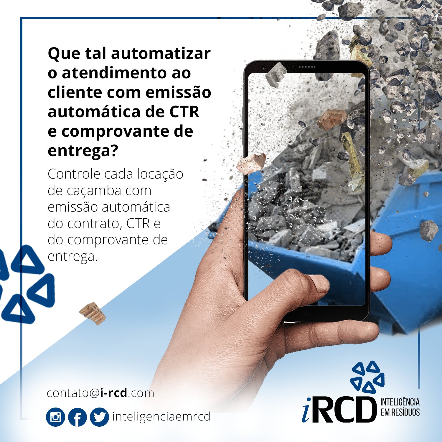 iRCD – Inteligência em Resíduos